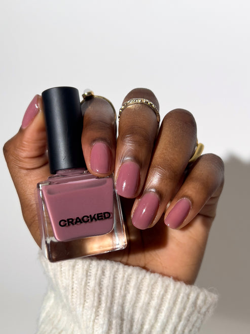 Cracked Polish | Simply Mauvelous, Dahling