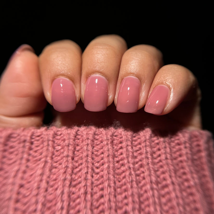 Cracked Polish | Simply Mauvelous, Dahling