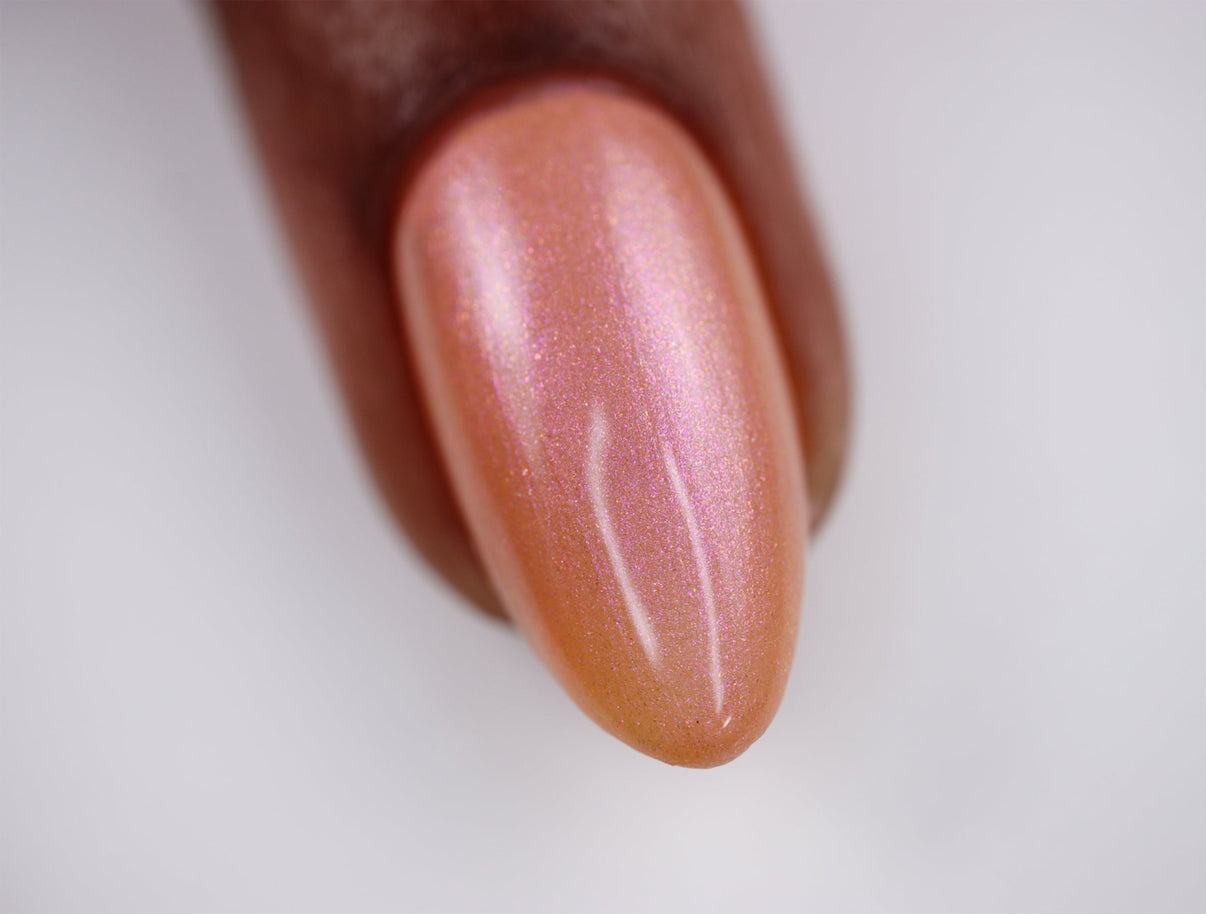 Cracked Polish | Apricot Whisper Indie Nail Polish