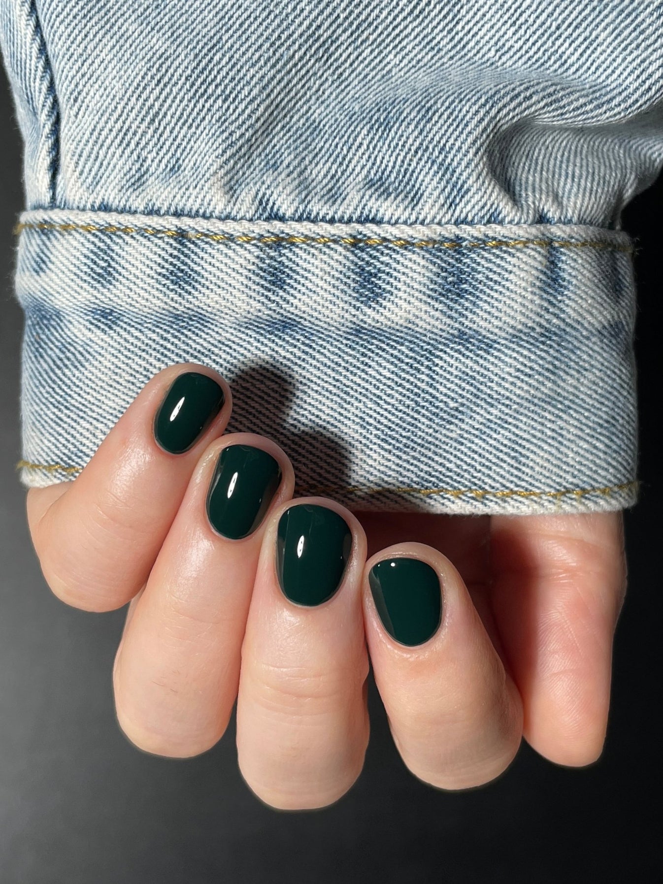 Cracked Polish | Black Jade Indie Nail Polish