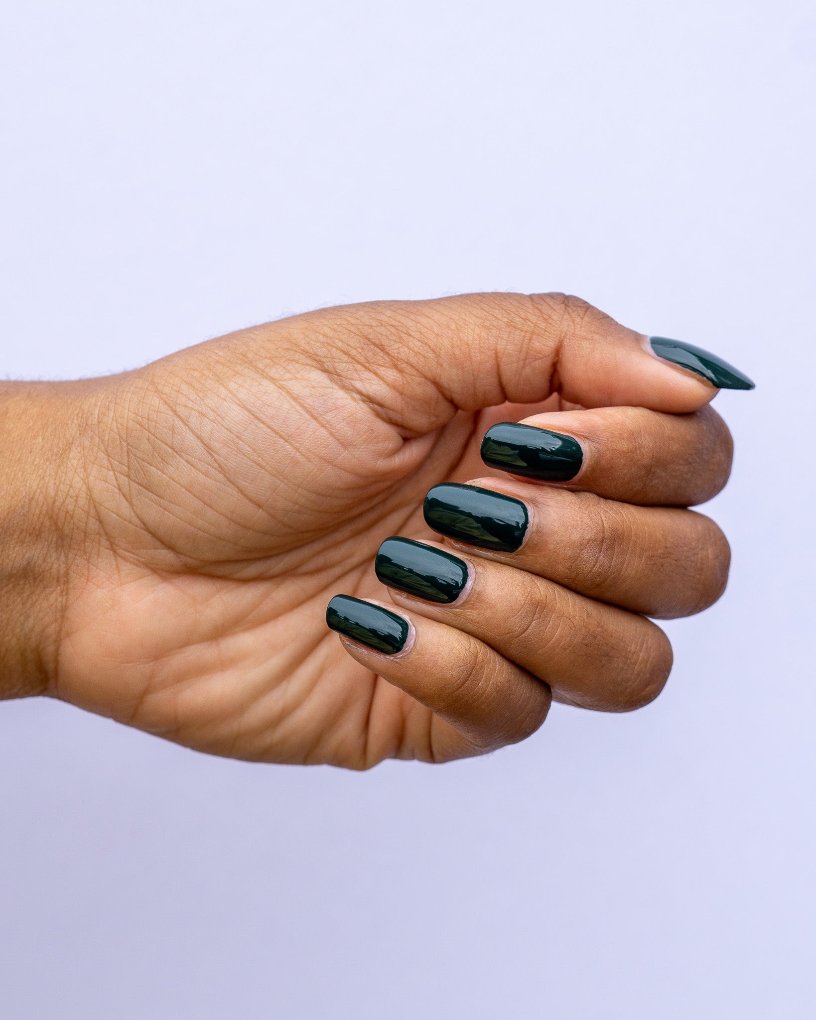Cracked Polish | Black Jade Indie Nail Polish