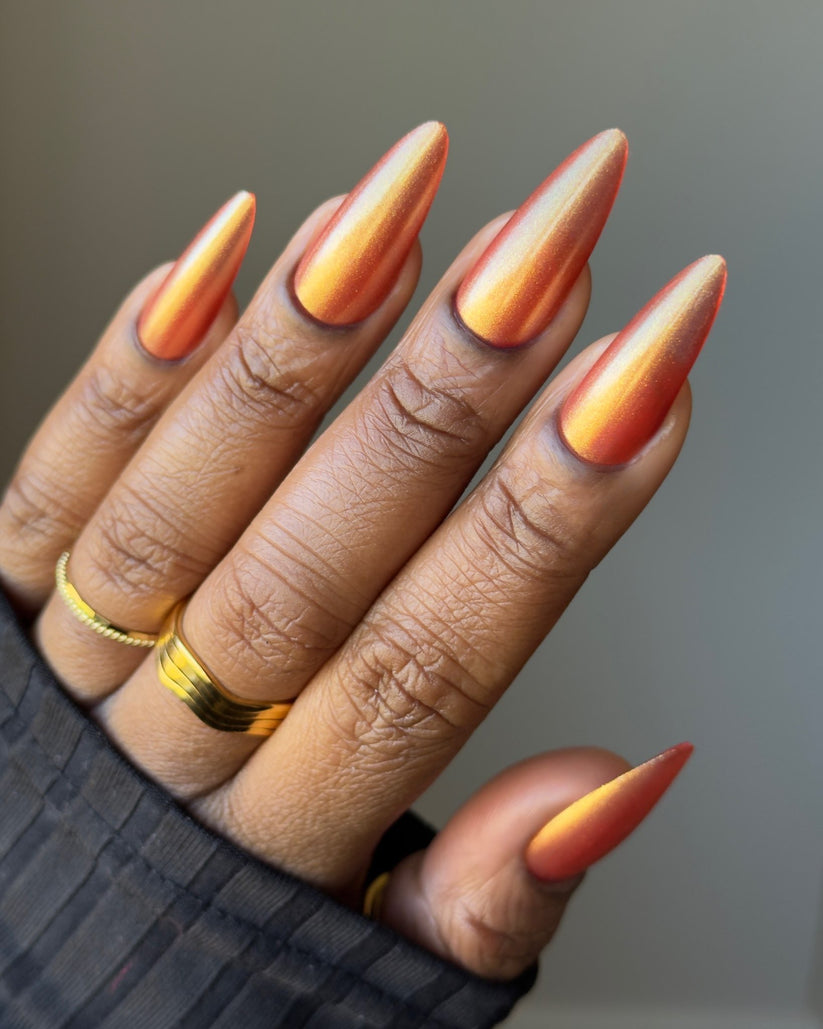 Cracked Polish | Ginger Snapped Nail Polish
