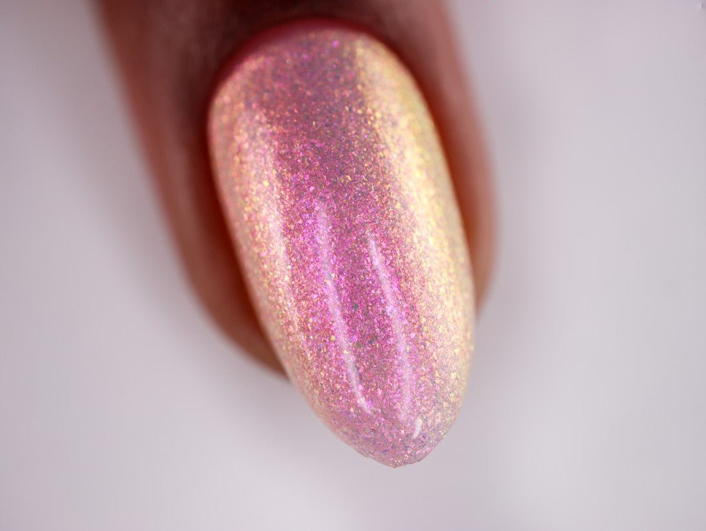 Cracked Polish | Pink Strawberry Puffs