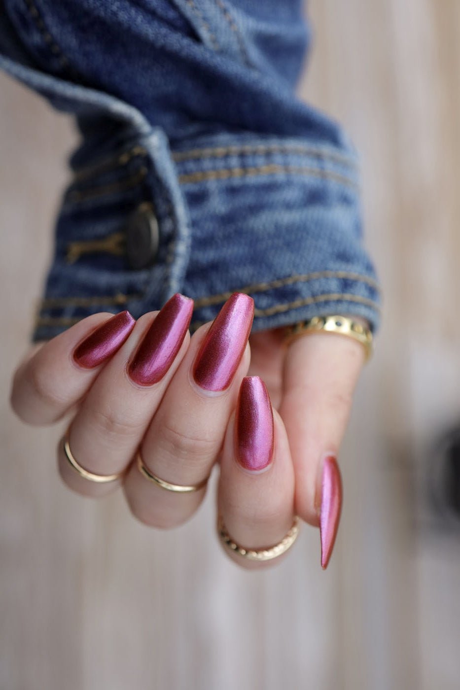 Cracked Polish | Rhubarb Pie Guts Indie Nail Polish