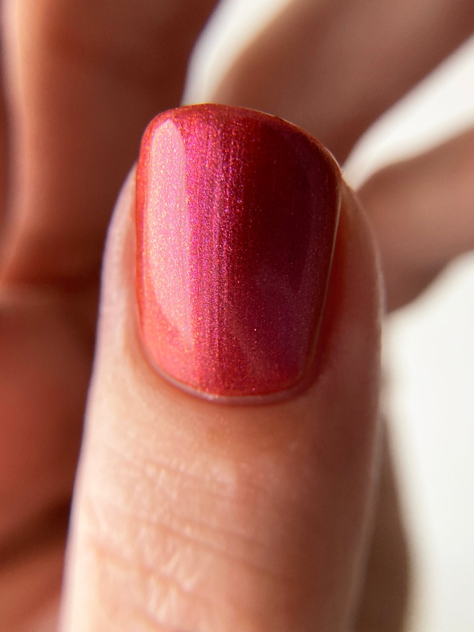 Cracked Polish | Rhubarb Pie Guts Indie Nail Polish