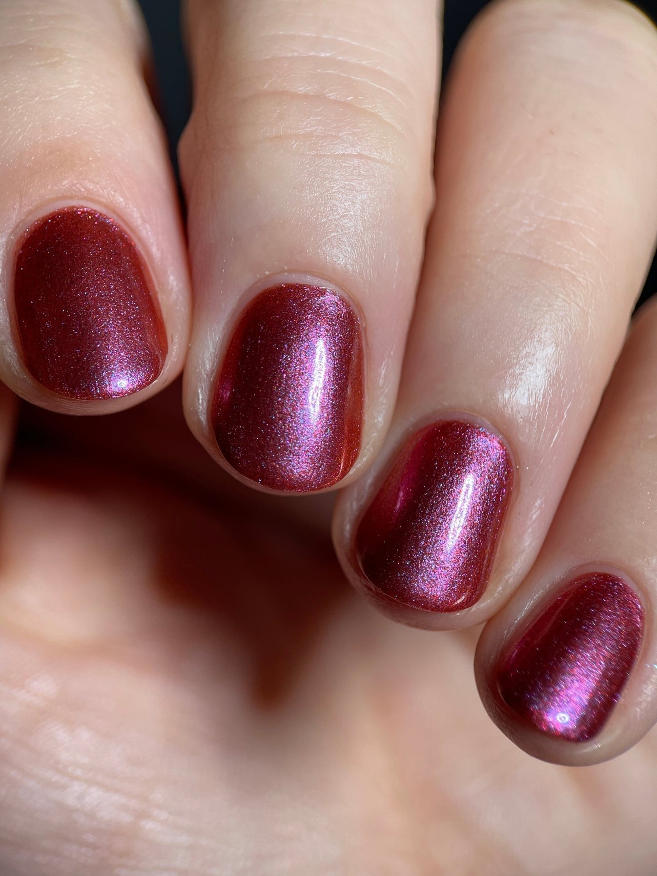 Cracked Polish | Rhubarb Pie Guts Indie Nail Polish