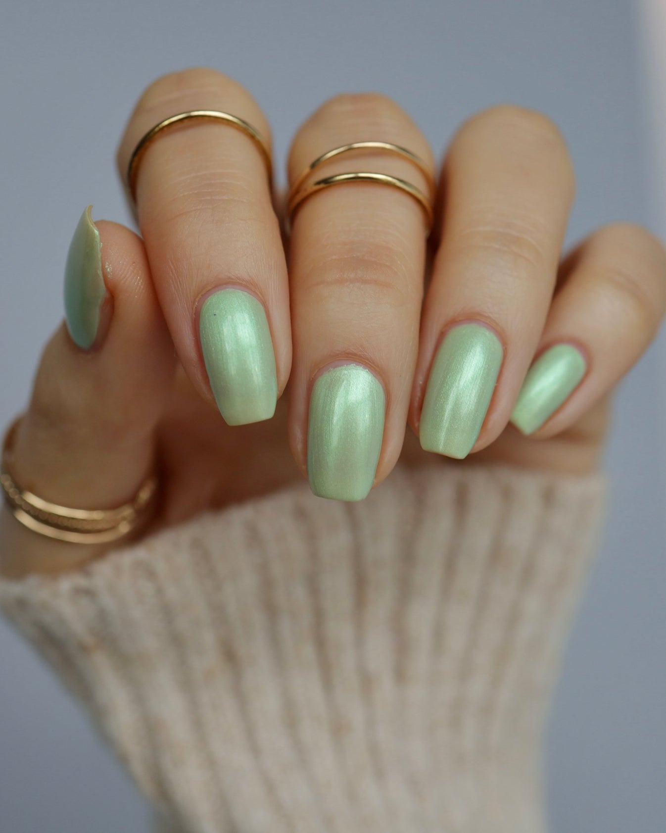 Cracked Polish | Spring Sprout